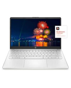 hp 14 laptop, qualcomm snapdragon 7c processor, 8 gb ram, 128 gb emmc, 14-inch full hd touchscreen, windows 11 home, thin & portable, long battery life, wi-fi 5 & bluetooth 5 combo (14-ed0010nr, 2021)