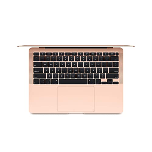 Early 2020 Apple MacBook Air with 1.1GHz Intel Core i3 processor (13 inch, 8GB RAM, 256GB SSD) Gold (Renewed)