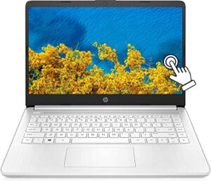 hp 14 laptop hd touchscreen, amd ryzen 3 3250u processor(up to 3.5 ghz), 8gb ddr4 ram, 128gb ssd, hdmi, bluetooth, wi‑fi 5,webcam,win11,natural silver