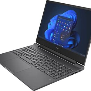 HP Victus 15.6" 144Hz FHD IPS Gaming Laptop (Intel i7-12650H 10-Core, 16GB DDR4, 512GB SSD, RTX 3050 Ti 4GB GDDR6), Backlit KYB, WiFi 6, BT 5.2, HD Webcam, Win 11 Home with Hub (15-fa0032dx)