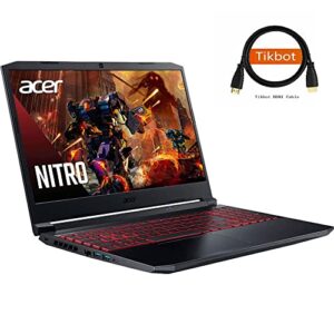 Acer Nitro5 Gaming Laptop, 15.6" FHD IPS 144Hz, 11th Gen Intel i5-11400H, NVIDIA GeForce GTX 1650, Wi-fi 6, Type-C, Thunderbolt 4, Backlit Keyboard, Win 11 Home, w/HDMI Cable (16GB RAM|1TB PCIe SSD)