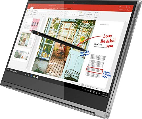 Lenovo Yoga C930 2-in-1 Laptop Premium 2019, 13.9 FHD IPS Touchscreen, Intel 4-Core i7-8550U, 12GB DDR4, 256GB PCIe SSD, Dolby Audio Backlit KB Win Ink Active Pen Thunderbolt Fingerprint Win 10