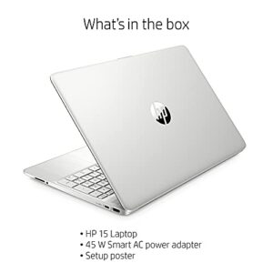 HP 15.6'' FHD Business Laptop, AMD Athlon N3050 Processor, Windows 10 Home, 8GB RAM, 256GB SSD, Wi-Fi, Bluetooth, Webcam, HDMI, SD Reader, Fast Charge, Microsoft Office 365 | 32GB Tela USB Card