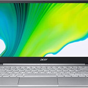 Acer 2023 Newest Swift 3 Intel Evo Thin & Light Laptop, 14" FHD Display, Intel Core i7-1165G7, 8GB LPDDR4X, 512GB SSD, Intel Iris Xe Graphics, Fingerprint Reader, Windows 11, Sparkly Siliver