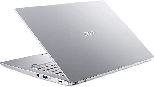 Acer 2023 Newest Swift 3 Intel Evo Thin & Light Laptop, 14" FHD Display, Intel Core i7-1165G7, 8GB LPDDR4X, 512GB SSD, Intel Iris Xe Graphics, Fingerprint Reader, Windows 11, Sparkly Siliver