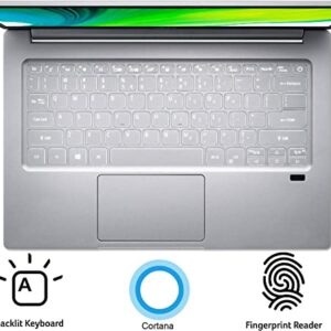 Acer 2023 Newest Swift 3 Intel Evo Thin & Light Laptop, 14" FHD Display, Intel Core i7-1165G7, 8GB LPDDR4X, 512GB SSD, Intel Iris Xe Graphics, Fingerprint Reader, Windows 11, Sparkly Siliver