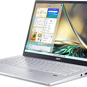 Acer 2023 Newest Swift 3 Intel Evo Thin & Light Laptop, 14" FHD Display, Intel Core i7-1165G7, 8GB LPDDR4X, 512GB SSD, Intel Iris Xe Graphics, Fingerprint Reader, Windows 11, Sparkly Siliver