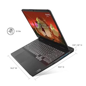 Lenovo IdeaPad Gaming 3 Laptop RTX 3050 NVIDIA| 15.6" FHD Display 120Hz| AMD Ryzen 5 6600H| Windows 11| Wi-Fi 6| Backlit Keyboard| USB C| Webcam| HDMI Cable| Gaming PC (32GB DDR5 RAM |1TB PCIe SSD)