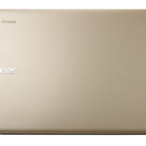 Acer Chromebook 14, Aluminum, 14-inch Full HD, Intel Celeron N3160, 4GB LPDDR3, 32GB, Chrome, Gold, CB3-431-C0AK