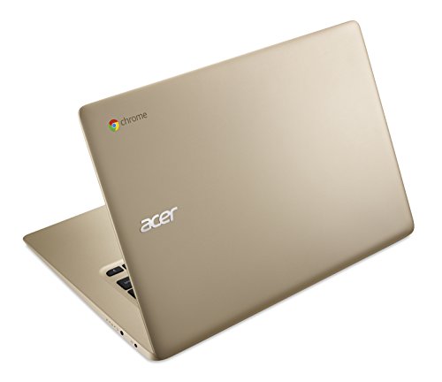 Acer Chromebook 14, Aluminum, 14-inch Full HD, Intel Celeron N3160, 4GB LPDDR3, 32GB, Chrome, Gold, CB3-431-C0AK