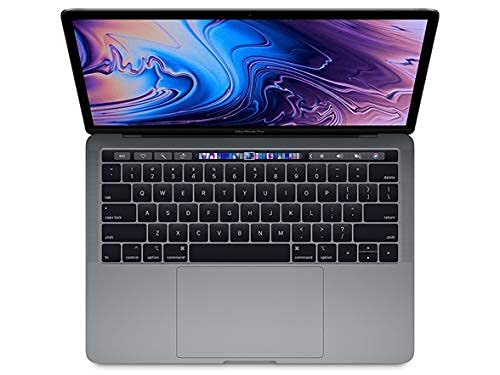 Apple 13.3" MacBook Pro w/ Touch Bar (Mid 2018), 2.3GHz, Retina Display, Intel Core i5, 256GB Solid State Drive, 16GB Memory, Space Gray (Renewed)