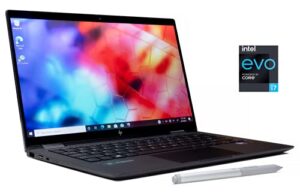 best notebook new elite dragonfly max 13.3inch multi-touch 2-in-1 fhd 11th gen intel evo i7-1165g7 gorilla glass x55 5g lte active pen 2tb ssd 16gb ram win 10 pro. navy blue i7|2tb ssd|16gb ram|5g