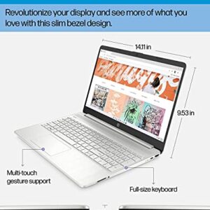 HP 15 Business Laptop, 15.6" HD Display, AMD Ryzen 7 5700U, Windows 11 Pro, 32GB RAM, 1TB SSD, WiFi 6, Bluetooth, Full-Size Keyboard, Thin & Portable, Long Battery Life, Durlyfish