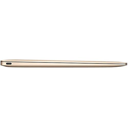 Apple MacBook MK4M2LL/A 12-Inch Laptop with Retina Display 256GB (Gold) - (Renewed)