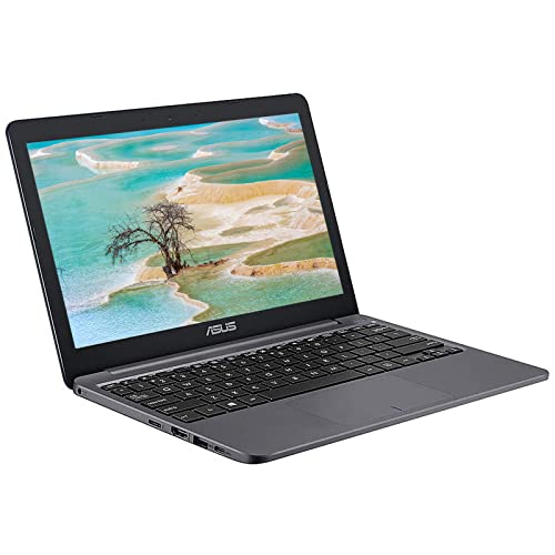 Asus Vivobook E12 Laptop Computer for Home use and Student, 11 11.6" HD LED Display, Intel Celeron N3350, 4GB RAM 64GB eMMC, Wi-Fi 5, BT 4.1, HDMI, USB, 10 Hours Battery Life, Windows 10 Home (S Mode)