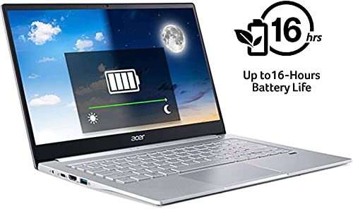 2022 Acer Swift 3 Thin & Light Business Laptop 14" FHD IPS Display, Intel Core Evo i7-1165G7 Up to 4.7Ghz, 8GB RAM 512GB SSD, Intel Iris Xe Graphics, Fingerprint Reader, Backlit Keyboard, Win10