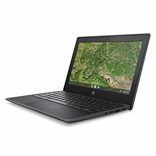 HP Chromebook 11 Business Laptop | 11.6" Diagonal HD Display | AMD A4-9120C APU Processor | 4GB DDR4 32GB eMMC | AMD Radeon R4 Graphics Webcam BT ChromeOS Black + 32GB MicroSD Card