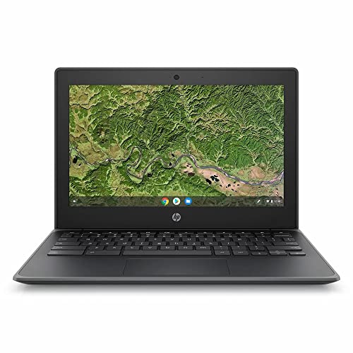 HP Chromebook 11 Business Laptop | 11.6" Diagonal HD Display | AMD A4-9120C APU Processor | 4GB DDR4 32GB eMMC | AMD Radeon R4 Graphics Webcam BT ChromeOS Black + 32GB MicroSD Card