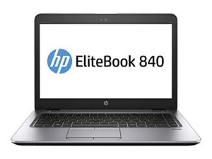 hp elitebook 840-g4 14.0-inch fhd business laptop, intel i7-7500u (2.7ghz), 16gb memory, 512gb ssd storage, intel hd graphics 620, windows 10 pro (renewed)