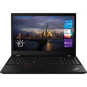 lenovo thinkpad t15 gen 2 business laptop, 15.6″ fhd display, intel core i5-1135g7, 24gb ddr4 ram, 1tb ssd, webcam, fingerprint reader, backlit keyboard, wi-fi 6, windows 11 pro, black