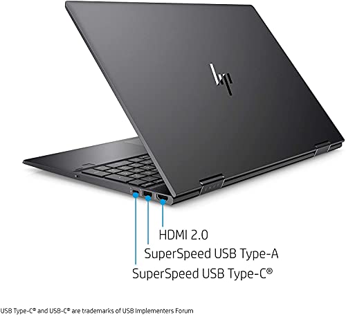 Newest HP Envy x360 2 in 1, 15.6" FHD Touchscreen business laptop, AMD Ryzen 5 5500U 6 cores (up to 4GHz Beat i7-7500U), 16GB RAM, 512GB PCIe SSD, Backlit-KB, FP Reader, Win11H, with 32GB USB Card