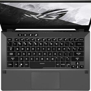 2020 ASUS ROG Zephyrus G14 14" VR Ready FHD Gaming Laptop,8 cores AMD Ryzen 7 4800HS(Upto 4.2 GHzBeat i7-10750H),Backlight,HDMI,USB C,NVIDIA GeForce GTX 1650,Gray,Win 10 (24GB RAM|1TB PCIe SSD)