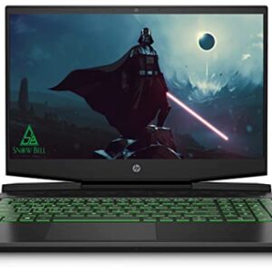 HP 2022 Pavilion Gaming 15.6" FHD IPS Laptop, AMD Ryzen 5-5600H (Beats i7-9750H), 32GB RAM, 1TB HDD+1TB SSD, Backlit Keyboard, GeForce GTX 1650, Win 11, Acid Green, 32GB SnowBell USB Card