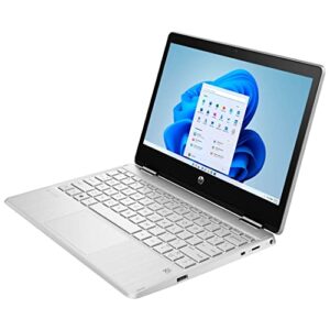 HP Pavilion x360 2-in-1 Laptop, 11.6" HD IPS Touchscreen Display, 4-Core Pentium Silver N5030 up to 3.1GHz, UHD Graphics 605, 4GB DDR4 RAM, 512GB PCIe SSD, USB-C, HDMI, SD Reader, Win 11