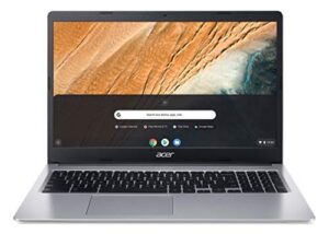 newest acer chromebook 315 flagship 15.6″ fhd (1920 x 1080) ips touchscreen laptop, intel celeron n4020, 4gb ddr4, 64gb emmc, 802.11ac, bluetooth, usb type-c, chrome os + 32gb abys microsd card