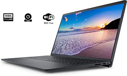 Dell 2023 Newest Inspiron 3511 Laptop, 15.6 Inch Touch-Screen Display, Intel Corei5-1035G1 Processor, 16GB RAM, 512GB SSD, Intel UHD Graphics, Bluetooth, Windows 11 Home S Mode, Black