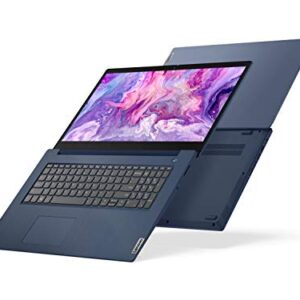 2021 Newest Lenovo IdeaPad 3 Laptop, 17.3" HD+ Display, Intel Core i5-1035G1 Processor (Beats i7-8565U), 20GB DDR4 RAM, 512GB PCIe SSD, HDMI, Bluetooth, Wi-Fi, Webcam, Windows 10, Blue