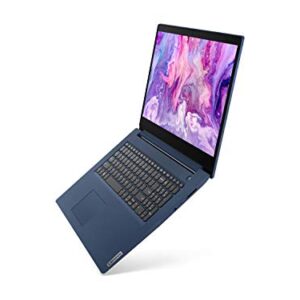 2021 Newest Lenovo IdeaPad 3 Laptop, 17.3" HD+ Display, Intel Core i5-1035G1 Processor (Beats i7-8565U), 20GB DDR4 RAM, 512GB PCIe SSD, HDMI, Bluetooth, Wi-Fi, Webcam, Windows 10, Blue