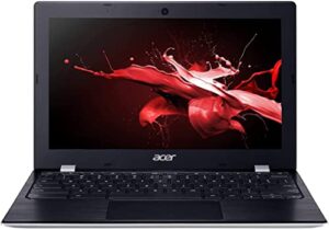 acer 2022 11″ ultra-thin hd ips chromebook, intel celeron processor up to 2.60 ghz, 4gb ram, 32gb ssd, ultra-fast 6th gen wifi, webcam, chrome os(renewed) (dale black)