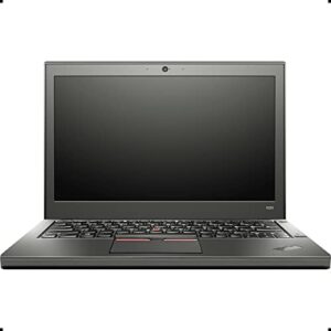 lenovo thinkpad x250 intel i5-5300u 2.30ghz 8gb ram 256gb ssd win 10 pro webcam (renewed)