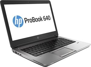 hp probook 640 g1 intel i5-4300m 2.50ghz 8gb ram 240gb ssd windows 10 pro (renewed)