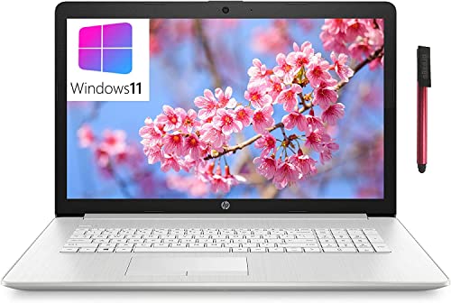 HP [Windows 11] 17 Laptop Computer, 17.3" FHD Anti-Glare 300nits, Intel Quad-Core i5-1135G7 up to 4.2GHz (Beat i7-1065G7), 16GB DDR4 RAM, 1TB PCIe SSD, 802.11AC WiFi, Bluetooth 4.2, 64GB Flash Drive