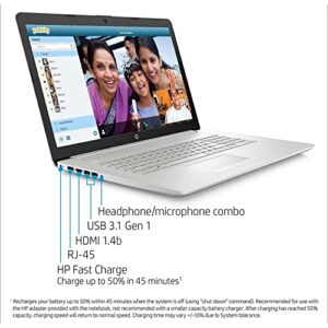 HP [Windows 11] 17 Laptop Computer, 17.3" FHD Anti-Glare 300nits, Intel Quad-Core i5-1135G7 up to 4.2GHz (Beat i7-1065G7), 16GB DDR4 RAM, 1TB PCIe SSD, 802.11AC WiFi, Bluetooth 4.2, 64GB Flash Drive