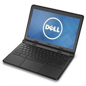 dell 11-3120 intel celeron n2840 x2 2.16ghz 4gb 16gb 11.6″ touch chr, black (certified refurbished)