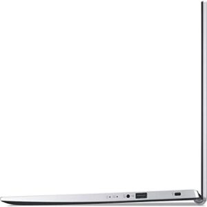 Acer Newest Aspire 3 17.3'' Full HD Screen Laptop, 11th Gen Intel Core i5-1135G7(Beat i7-1065G7, Up to 4.2GHz), 8GB RAM, 256GB SSD, Webcam, WiFi, HDMI, RJ-45, Bluetooth, Windows 10, Silver+JVQ MP