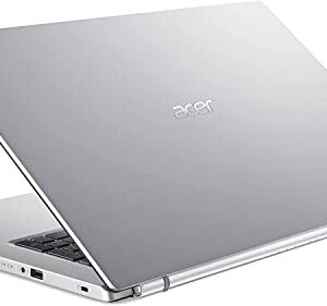 Acer Newest Aspire 3 17.3'' Full HD Screen Laptop, 11th Gen Intel Core i5-1135G7(Beat i7-1065G7, Up to 4.2GHz), 8GB RAM, 256GB SSD, Webcam, WiFi, HDMI, RJ-45, Bluetooth, Windows 10, Silver+JVQ MP