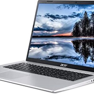 Acer Newest Aspire 3 17.3'' Full HD Screen Laptop, 11th Gen Intel Core i5-1135G7(Beat i7-1065G7, Up to 4.2GHz), 8GB RAM, 256GB SSD, Webcam, WiFi, HDMI, RJ-45, Bluetooth, Windows 10, Silver+JVQ MP