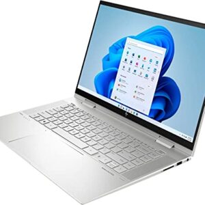 2022 Newest HP Envy x360 2-in-1 15.6" Touch-Screen Laptop, Intel Core i5-1135G7, Intel Iris Xe Graphics, 16GB DDR4 RAM, 512GB PCIE SSD, Backlit Keyboard, Lightweight, Win 11 Home, Silver