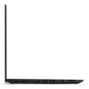 LENOVO ThinkPad T480S 14" FHD, Core i7-8550U 1.8GHz, 16GB RAM, 500GB M.2-NVMe, Windows 11 Pro 64Bit, CAM, No Touch, (Renewed)