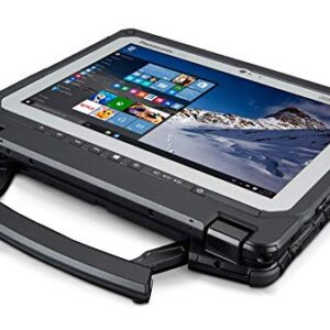 Panasonic Toughbook CF-20, 10.1" Multi Touch, 1920 x 1200, m5-6Y57@1.1GHz, 8GB, 256GB SSD, Wi-Fi, Bluetooth, Dual Pass, Webcam, Rear Camera, Emissive Backlit Keyboard, Win 10 Pro, 4G LTE (Renewed)