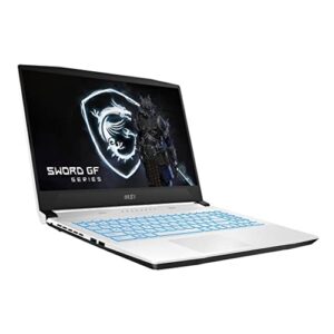 MSI Sword 3070Ti Gaming Laptop, 15.6" FHD IPS 144Hz, 12th Gen Intel 10-Core i7-12650H, GeForce RTX 3070 Ti, 32GB RAM, 1TB PCIe SSD, VR Ready, USB-C, RJ45, Backlit, White, SPS HDMI 2.1 Cable, Win 11