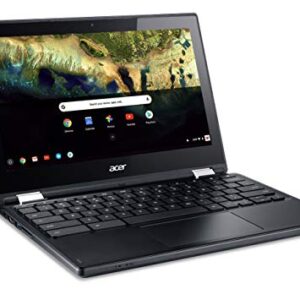 Acer Chromebook R 11 Convertible Laptop, Celeron N3060, 11.6" HD Touch, 4GB DDR3L, 32GB eMMC, C738T-C7KD