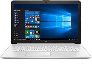 hp premium 17.3-inch hd touchscreen 1tb hdd amd ryzen 5 laptop (12gb ram, ryzen 5 4500u, dvd writer, windows 10 home) natural silver, 17-ca3035cl