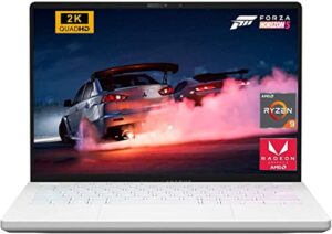 asus rog zephyrus g14 gaming laptop 2023 newest, 14″ wqxga display, amd ryzen 9 6900hs processor, amd radeon rx 6800s graphics, 24gb ddr5 ram, 1tb ssd, webcam, windows 11 home, bundle with jawfoal