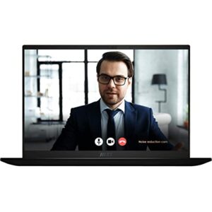 msi summit e16 flip evo 16″ qhd+ touch ultra thin 2-in-1 business laptop: intel core i7-1260p iris xe 16gb lpddr5 512gb nvme, 360-degree flip, thunderbolt 4, msi pen, win 11 pro: ink black a12udt-009