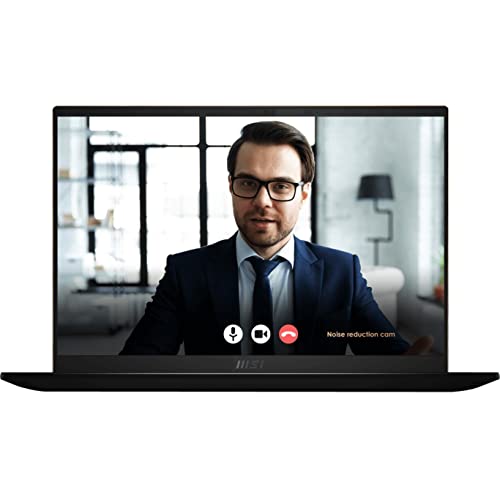 MSI Summit E16 Flip EVO 16" QHD+ Touch Ultra Thin 2-in-1 Business Laptop: Intel Core i7-1260P Iris Xe 16GB LPDDR5 512GB NVMe, 360-Degree Flip, Thunderbolt 4, MSI Pen, Win 11 Pro: Ink Black A12UDT-009